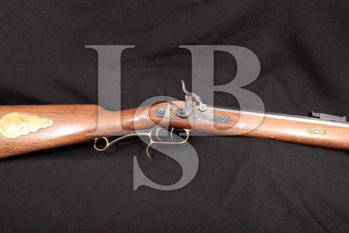 Connecticut Valley Arms Hawken Rifle Kit, Unfinished, Blue & Brass 28 ...