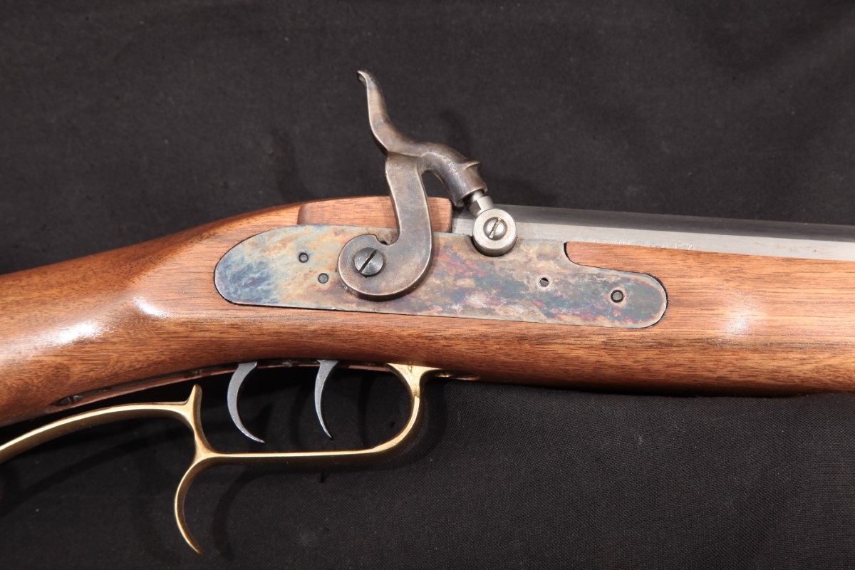 Connecticut Valley Arms Hawken Rifle Kit, Unfinished, Blue & Brass 28 ...
