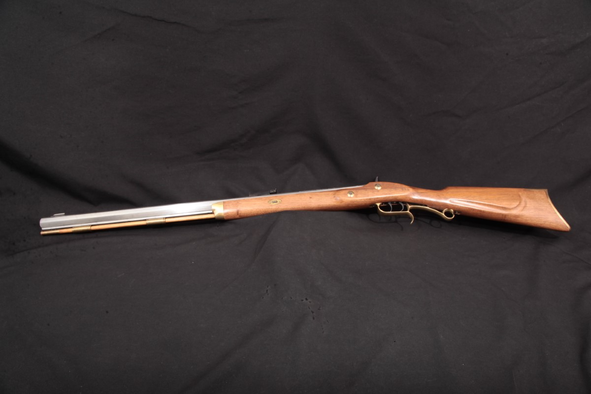 Connecticut Valley Arms Hawken Rifle Kit, Unfinished, Blue & Brass 28 ...