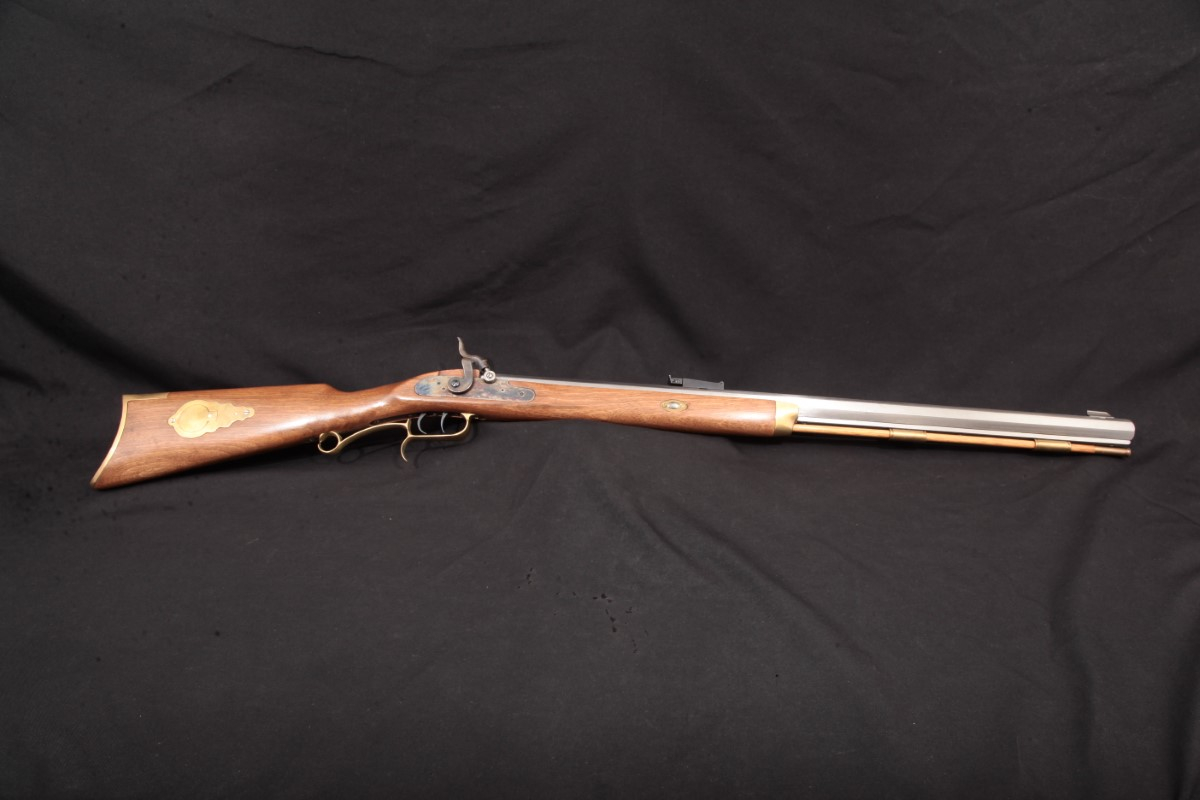 Connecticut Valley Arms Hawken Rifle Kit, Unfinished, Blue & Brass 28 ...