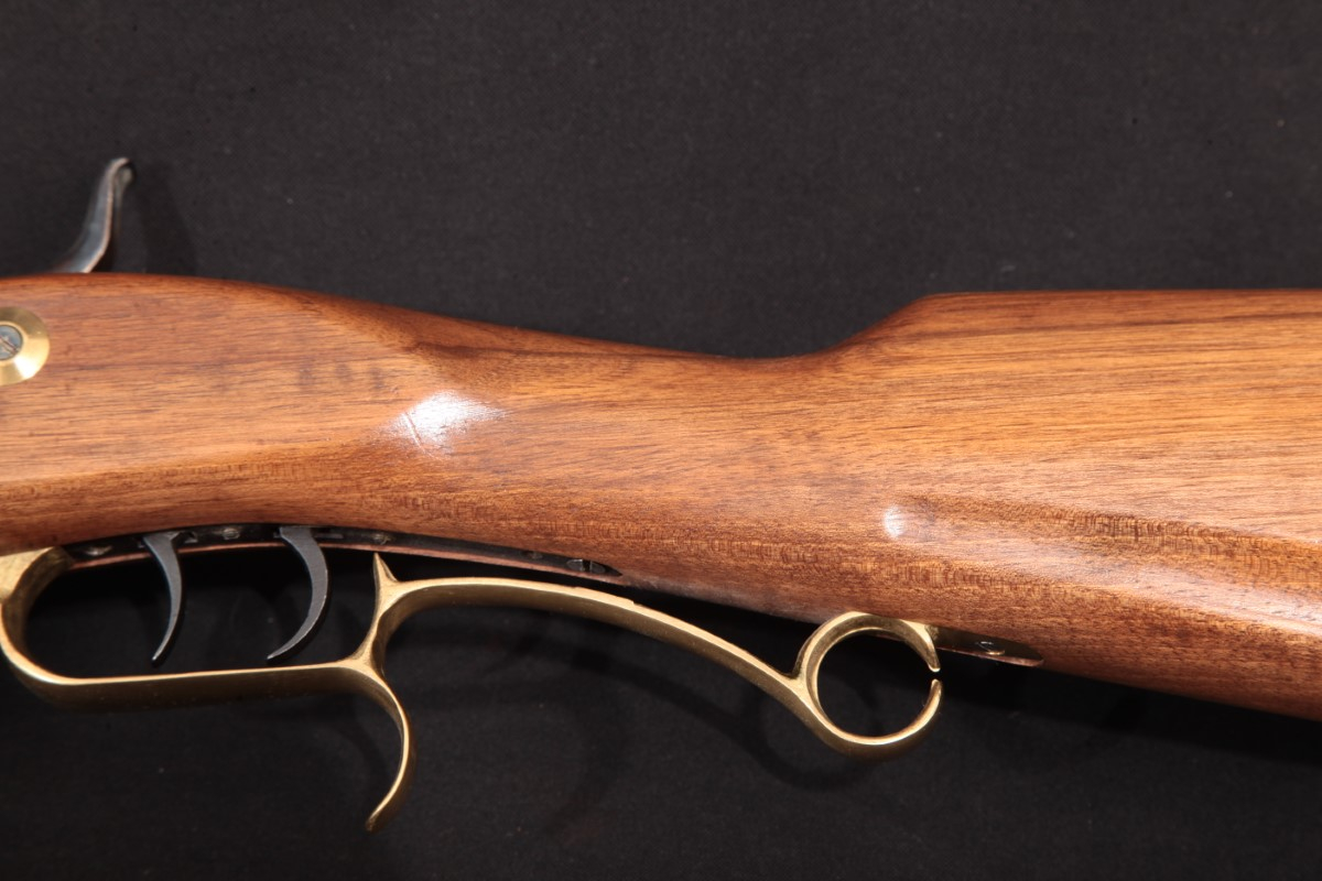 Connecticut Valley Arms Hawken Rifle Kit, Unfinished, Blue & Brass 28 ...