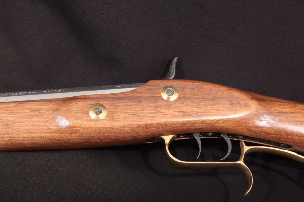 Connecticut Valley Arms Hawken Rifle Kit, Unfinished, Blue & Brass 28 ...