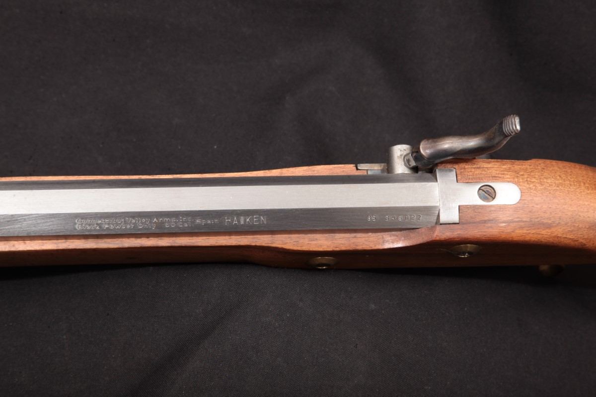 Connecticut Valley Arms Hawken Rifle Kit, Unfinished, Blue & Brass 28 ...