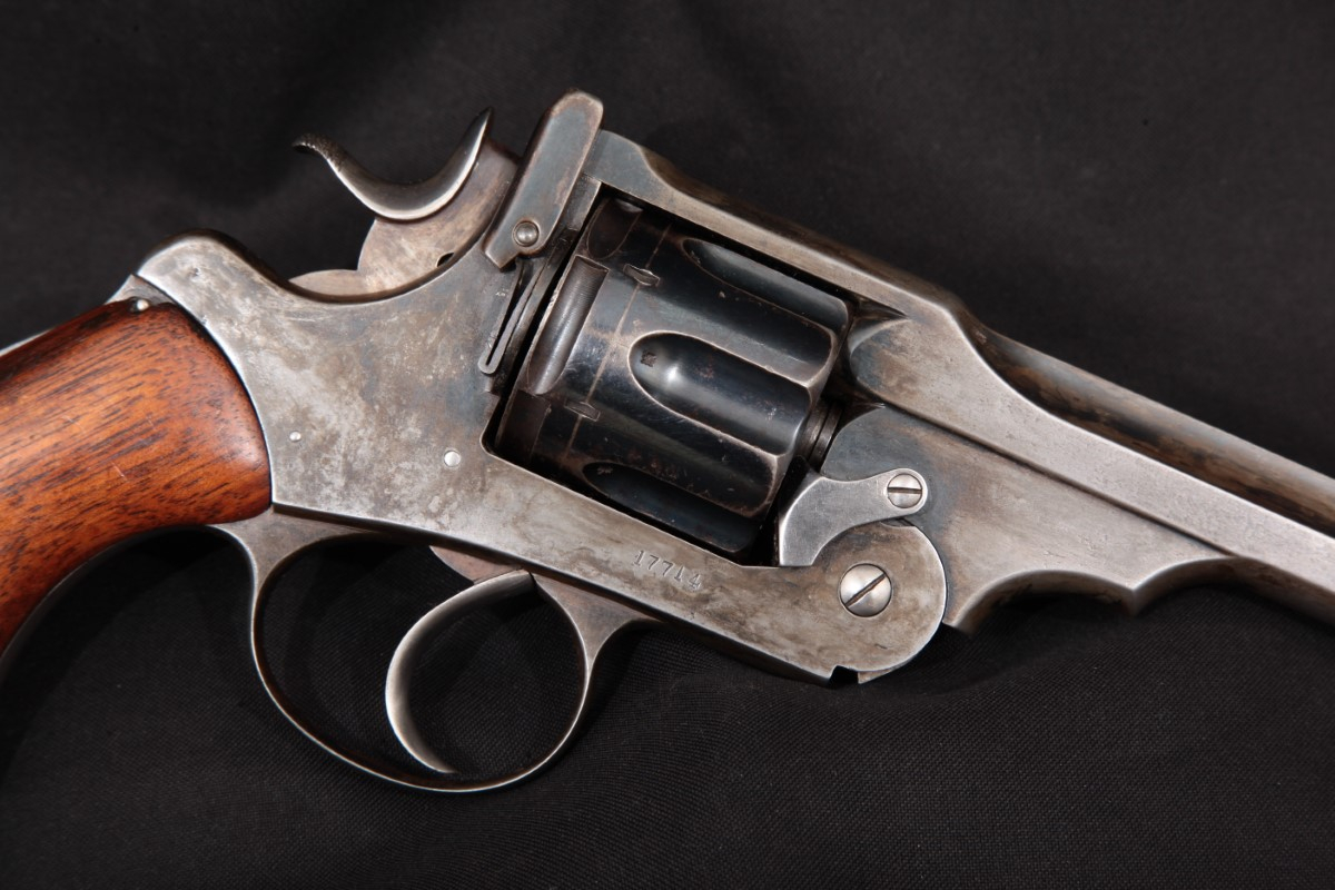 Webley & Scott W.G. Army Model Of 1896, Blue 6 Top-Break Sa/Da Double ...