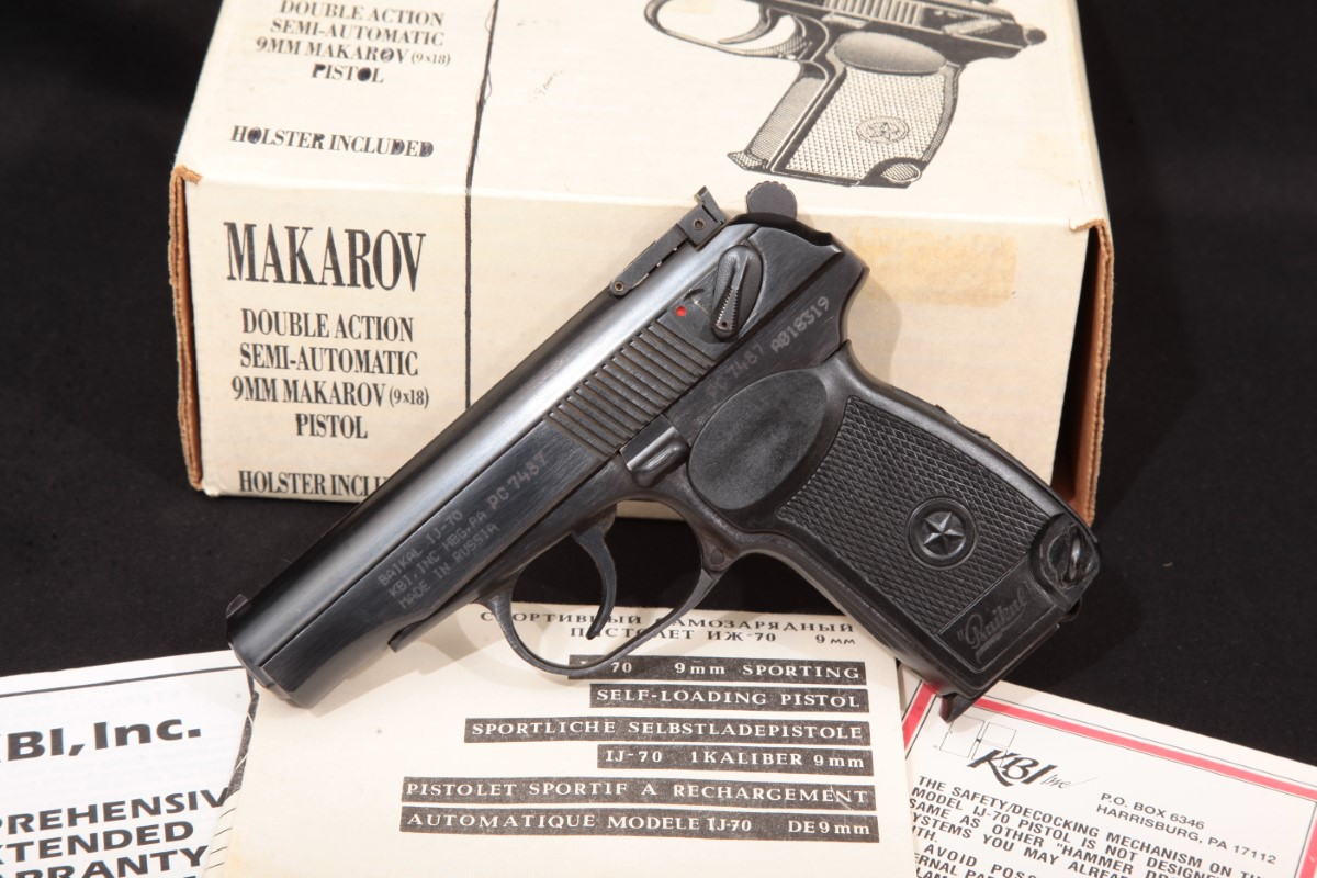 Baikal - Russian Model IJ-70 IJ70 Makarov, Blue 3 1/2