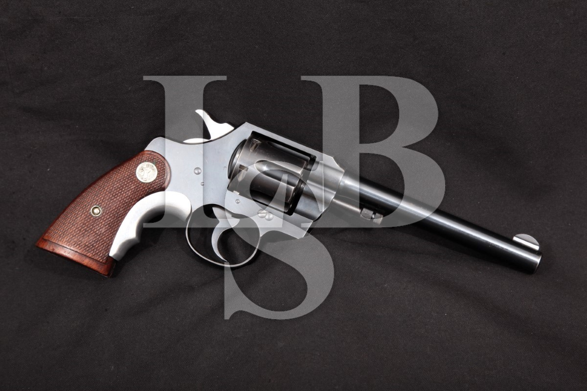 Colt Official Police 22 Caliber, Blue 6