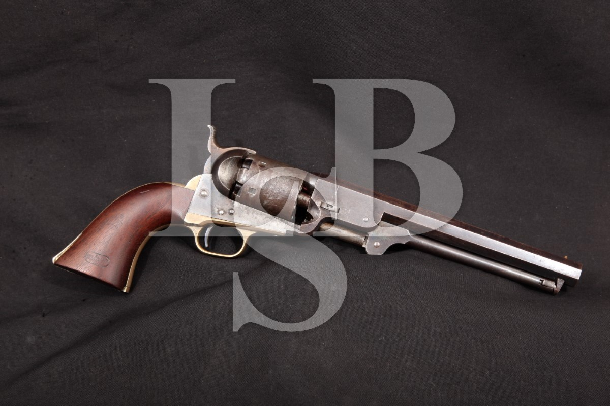 Colt Model 1851 Navy U.S. Marked, Blue Case Color & Brass 7 1/2 In ...