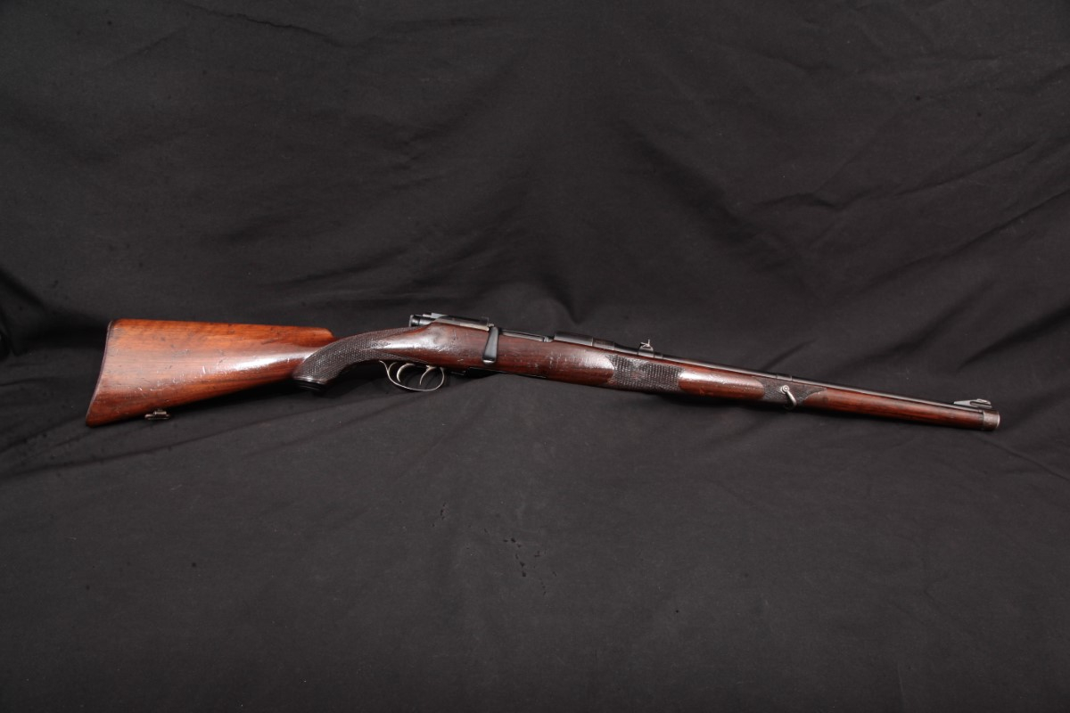 Steyr Model 1908 Mannlicher-Schoenauer, Blue 20 In. Full Stock Double ...