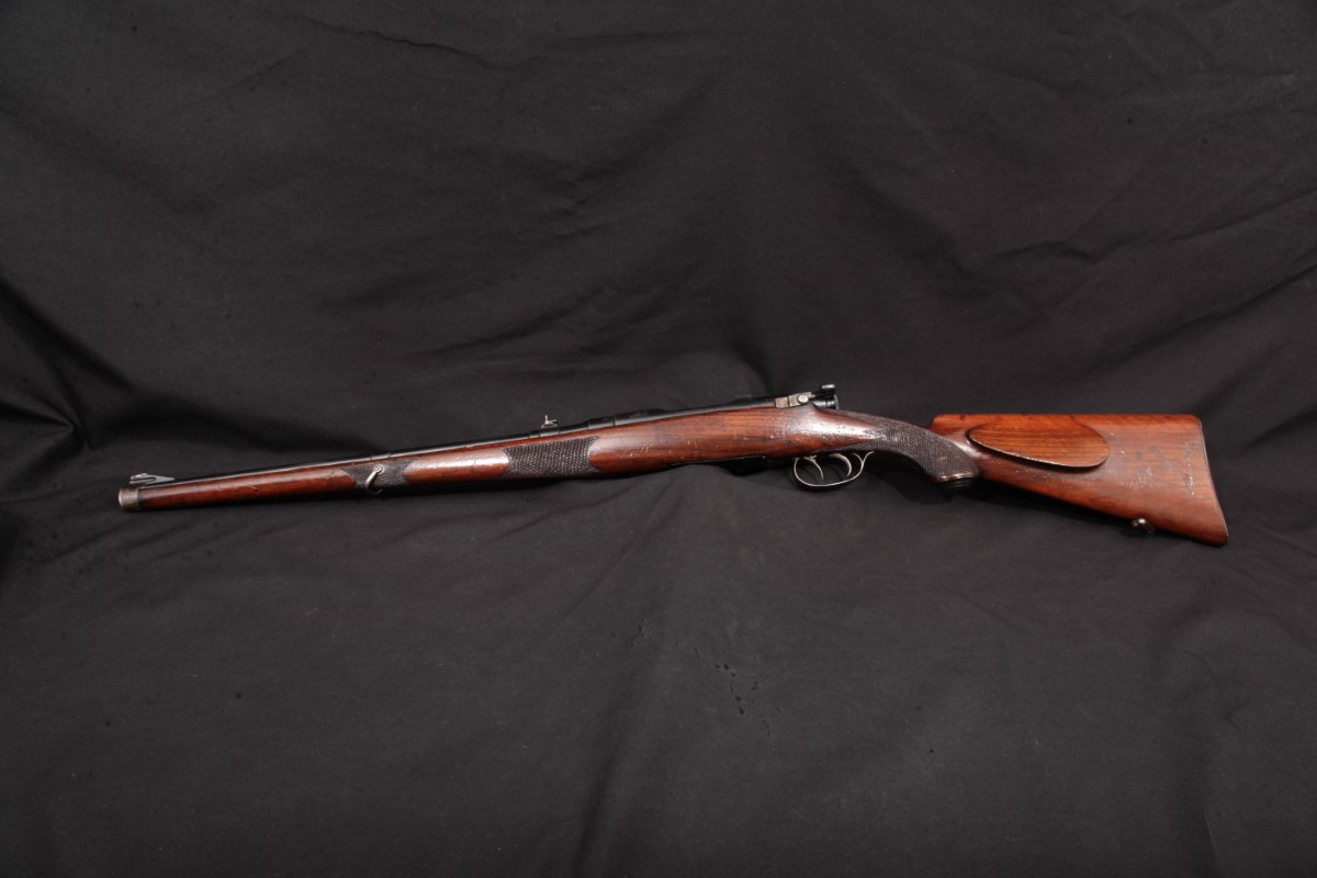 Steyr Model 1908 Mannlicher-Schoenauer, Blue 20 In. Full Stock Double ...