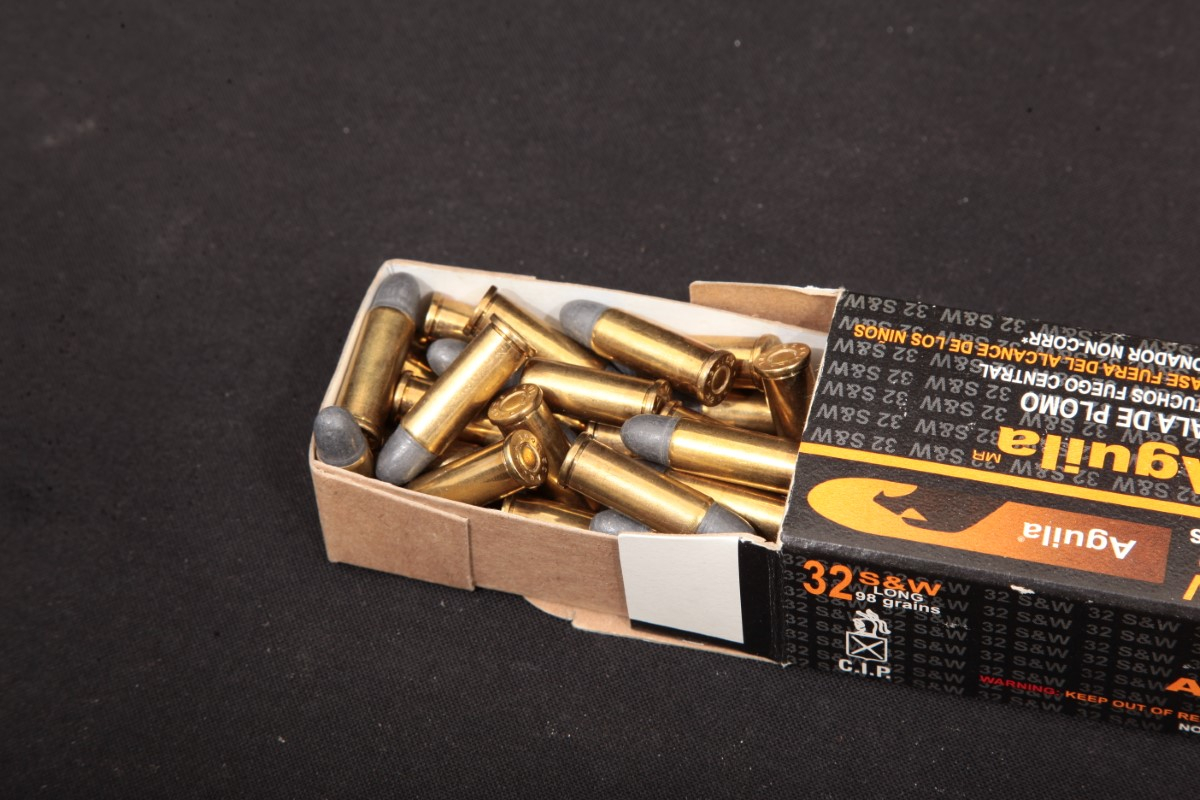 113x .32 S&W Long Ammunition Win, Aquila 98 Grain Lead Rn Bullets 7 ...