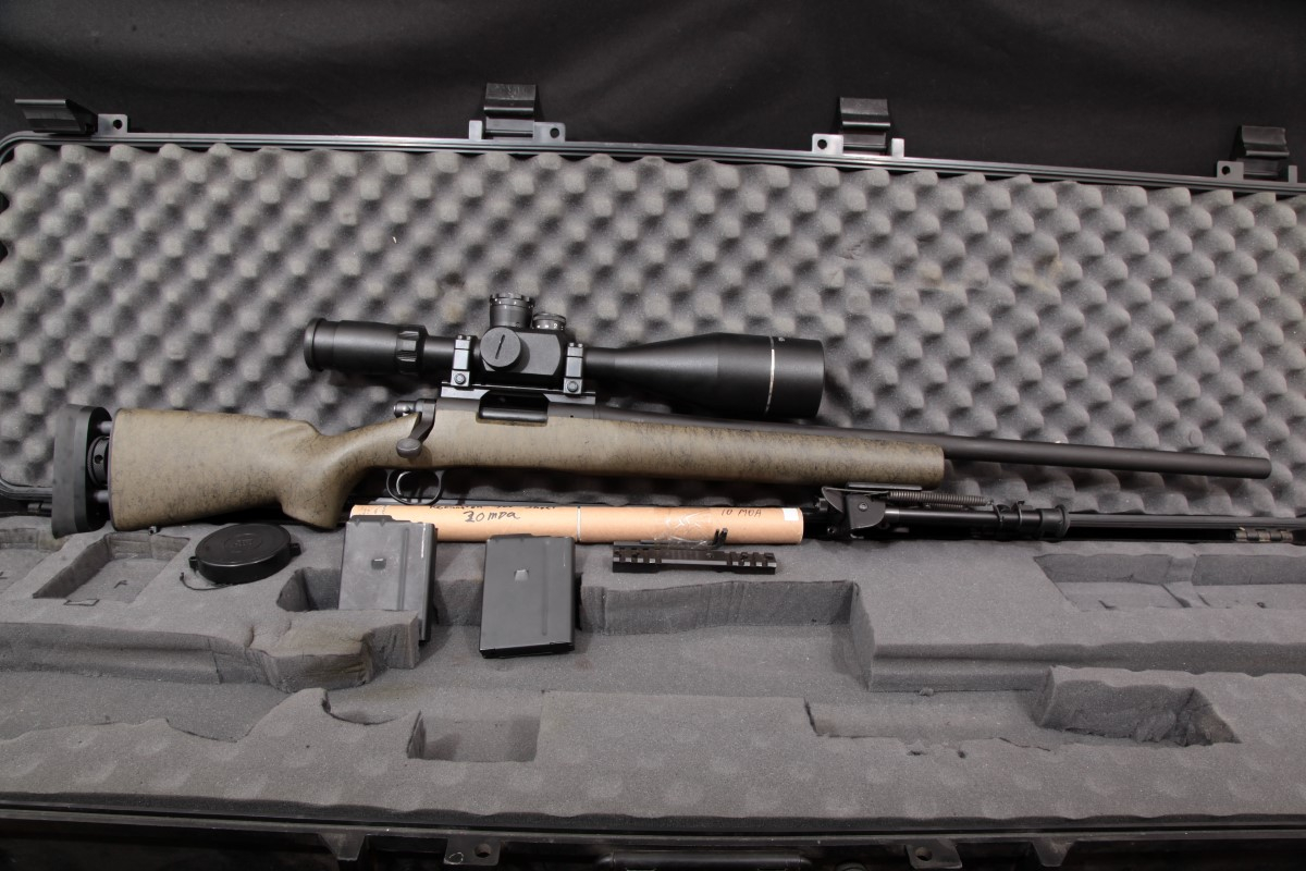 Remington Custom Model 700 Pss, Matte Blue 26" Detachable Magazine Bolt ...