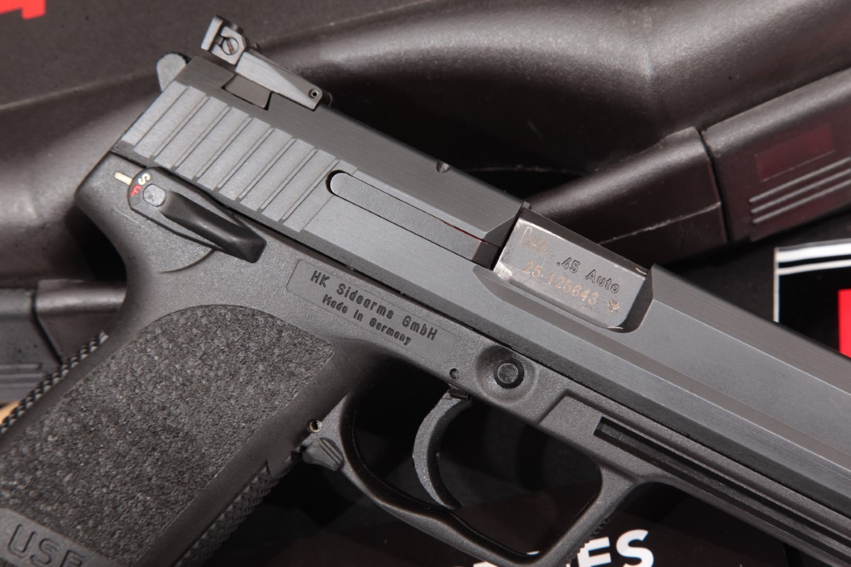 Heckler & Koch H&K Hk Model Usp45 Usp-45 Expert V1, Black 5.2 In. Sa/Da ...