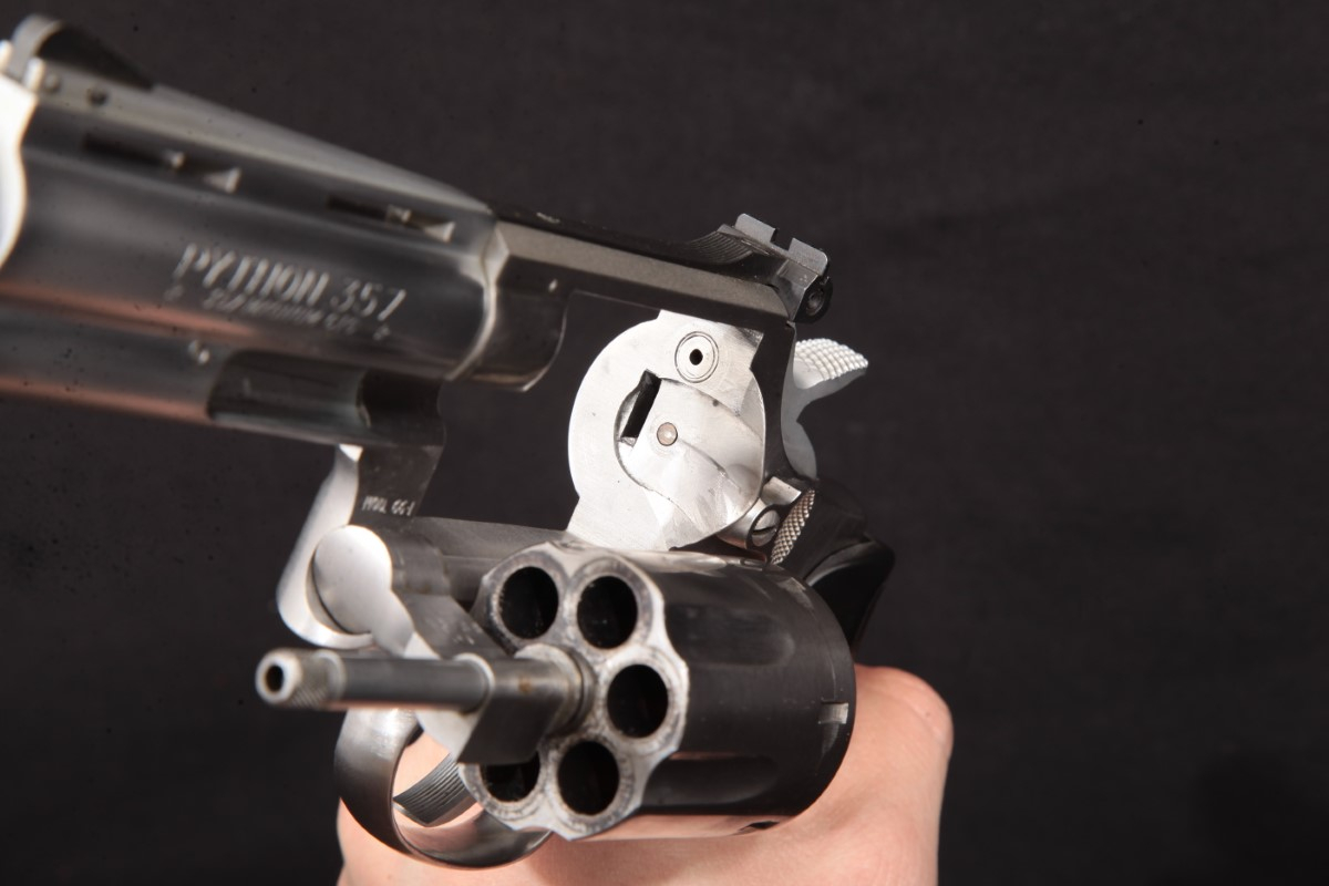 Smith & Wesson Custom S&W Model 66-1 Smolt Smython, Stainless 4" Colt ...