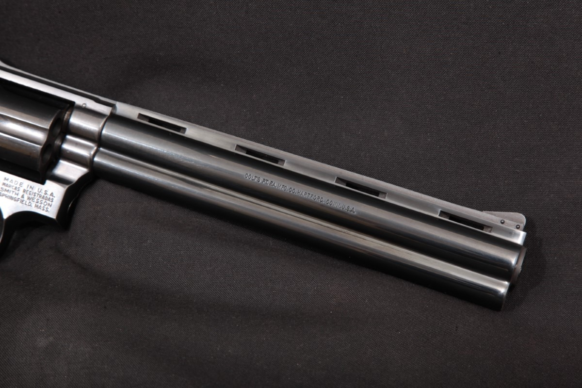 Smith & Wesson Custom S&W Model 19-4 Smolt Smython, Blue 8 In. Colt ...