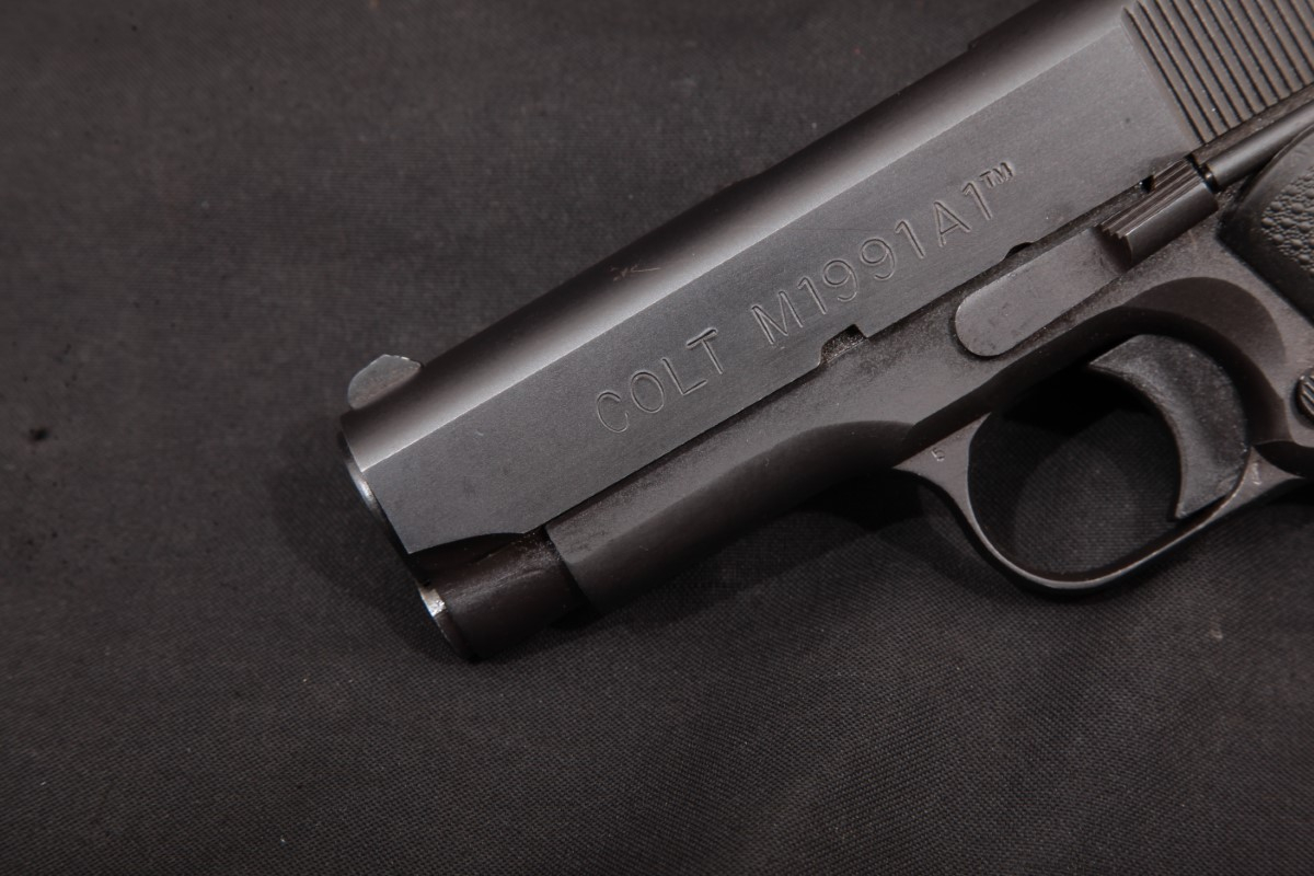 Colt Model M1991a1 M1991 A1 Compact Officer`S Size, Matte Black 3 1/2 ...