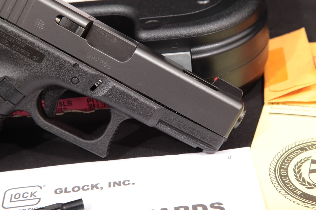 Glock Model 19c Gen 3 G19c, Tenifer & Black Polymer 4.02, Striker Fired ...
