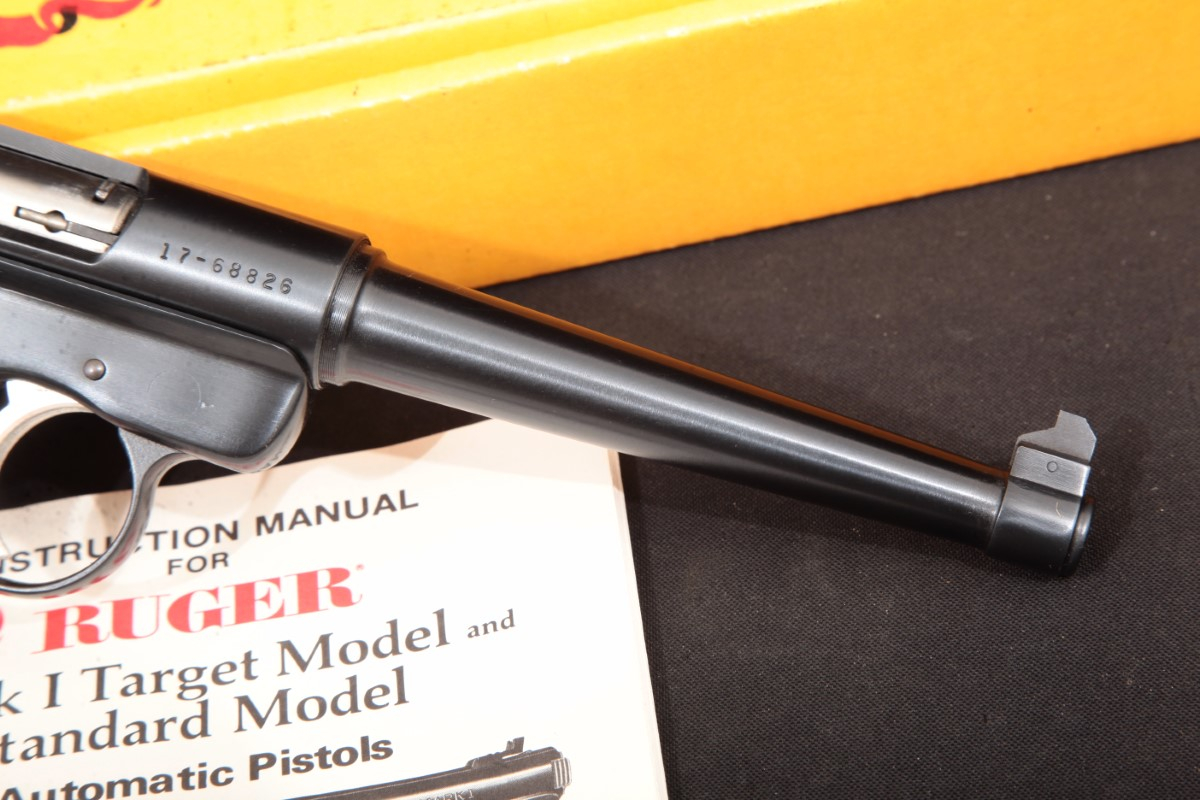 Sturm, Ruger & Co. Standard Model Mark Mk 1 Mki, Blue 6" Tapered Barrel ...