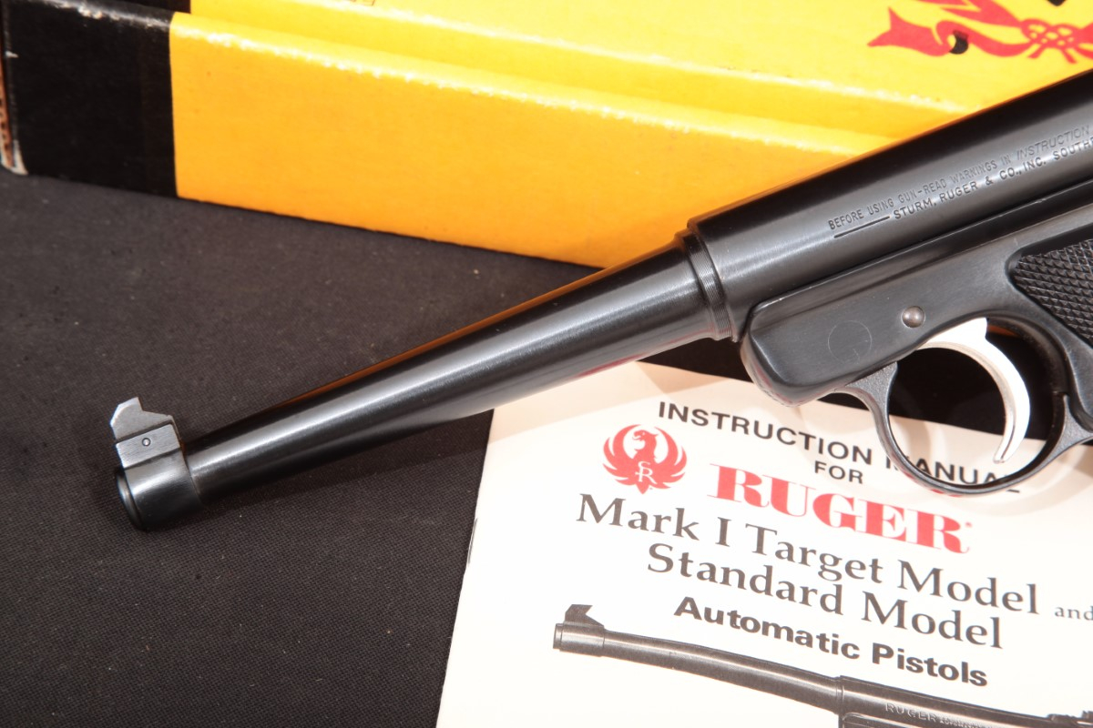 Sturm, Ruger & Co. Standard Model Mark Mk 1 Mki, Blue 6" Tapered Barrel ...