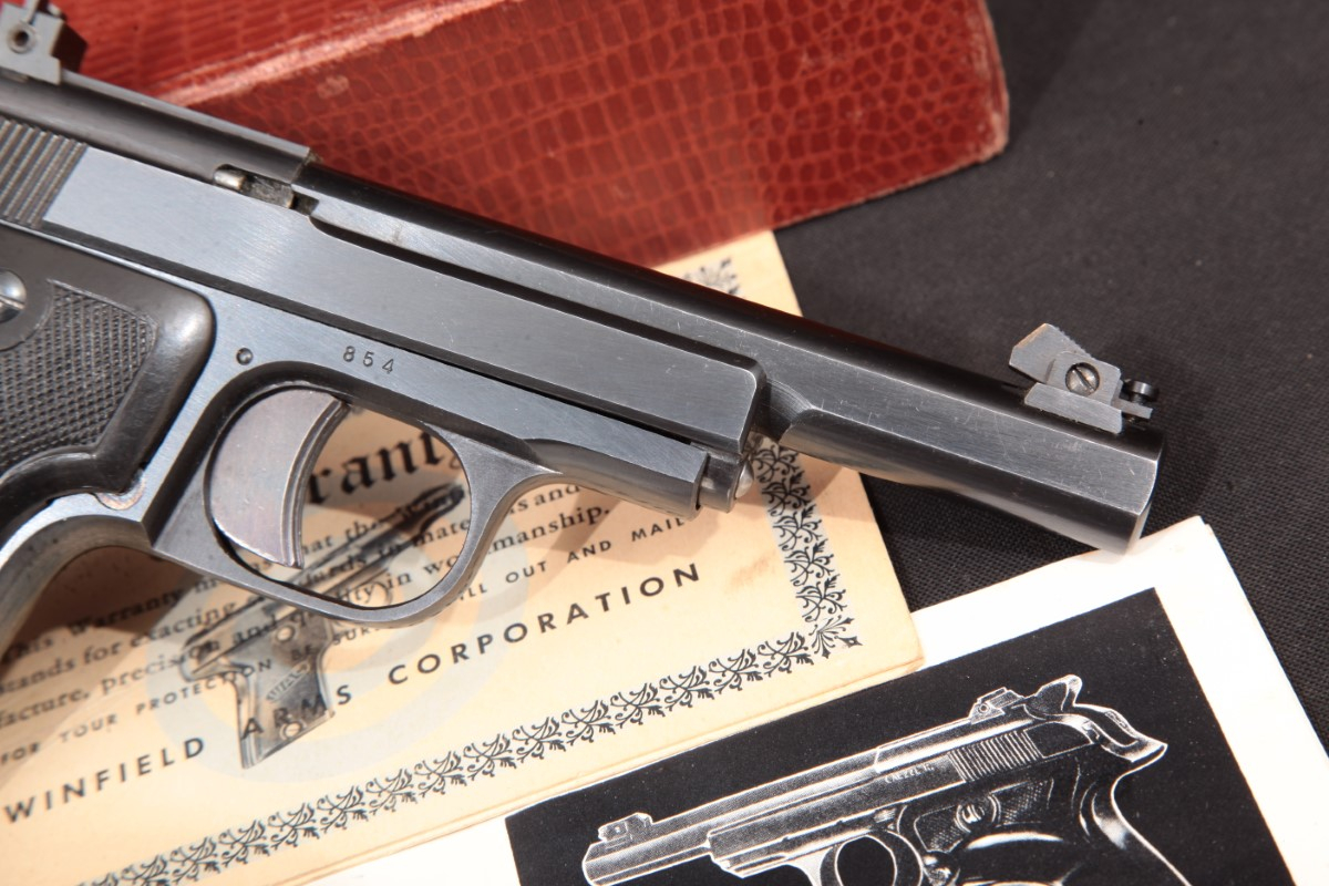 Mab Model Le Chasseur (R-22) Sporting Pistol, Blue 4 5/16 Sa ...