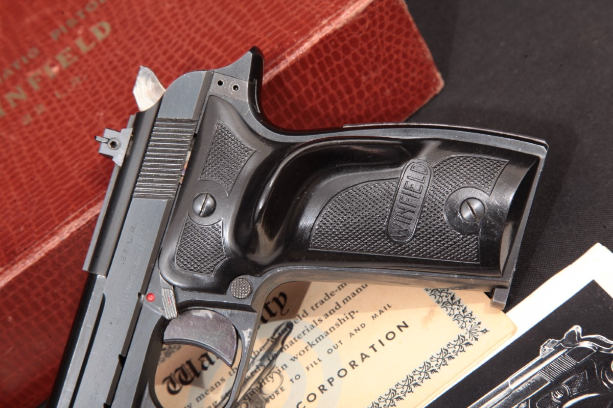 Mab Model Le Chasseur (R-22) Sporting Pistol, Blue 4 5/16 Sa ...