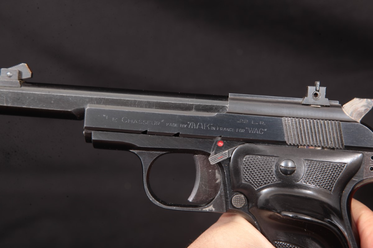 Mab Model Le Chasseur (R-22) Sporting Pistol, Blue 4 5/16 Sa ...