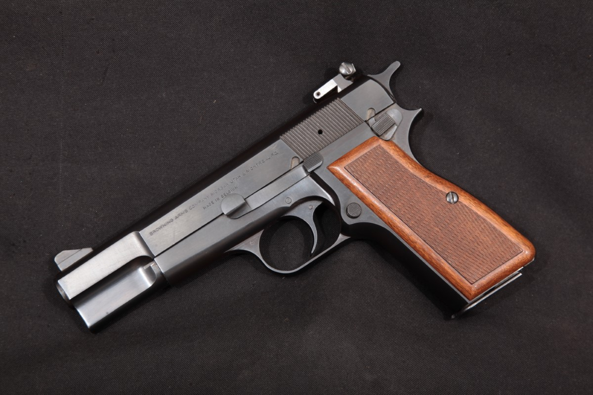 Browning Belgian Fn Model High Power Hi-Power P35 Adj. Sights, Blued 4 ...