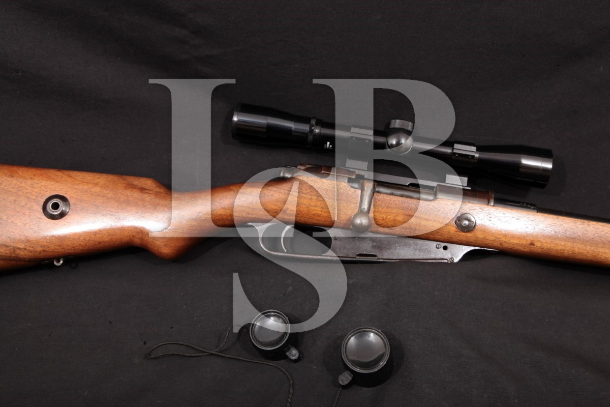 German Model 1888 Commission Rifle Turkish 1938 Rework, Scope, Blue 24 ...