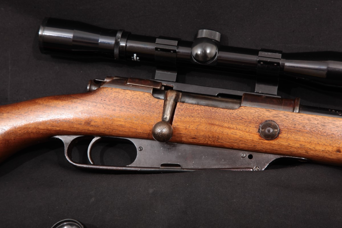 German Model 1888 Commission Rifle Turkish 1938 Rework, Scope, Blue 24 ...