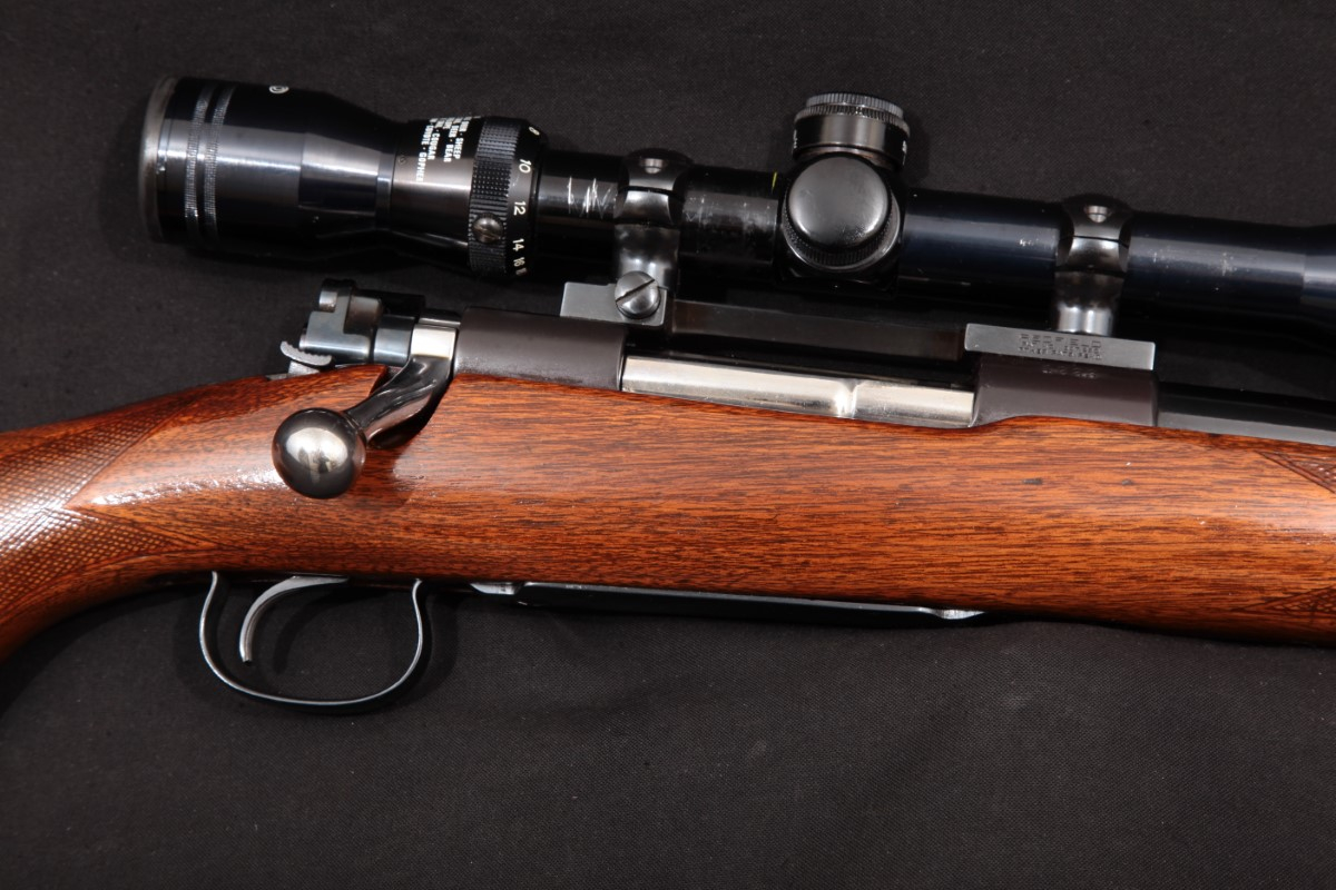 Winchester Early Model 54, Blue 24" Control-Feed Bolt-Action Rifle ...