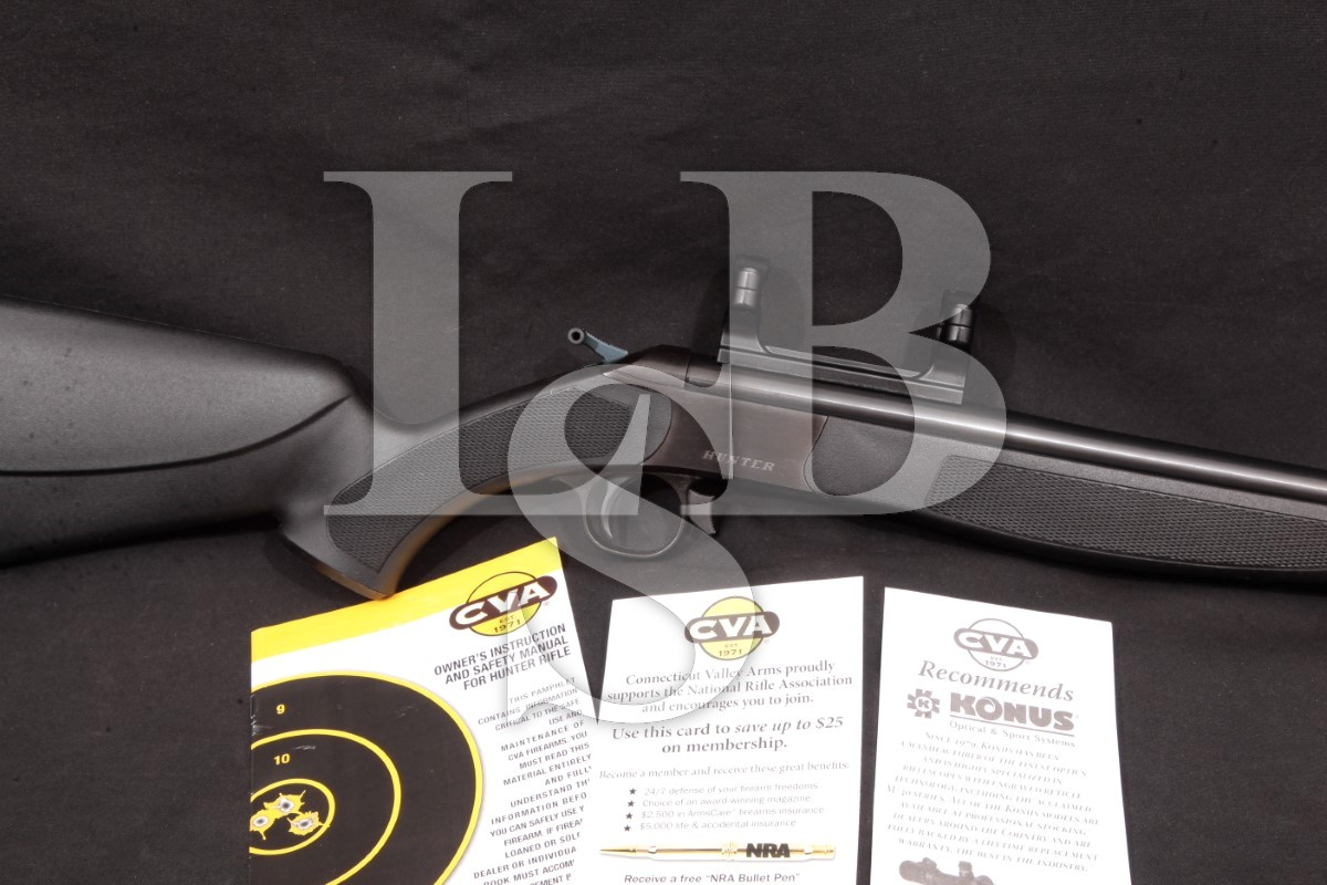 Connecticut Valley Arms Cva Hunter Compact, Blue 20 Single Shot Top ...