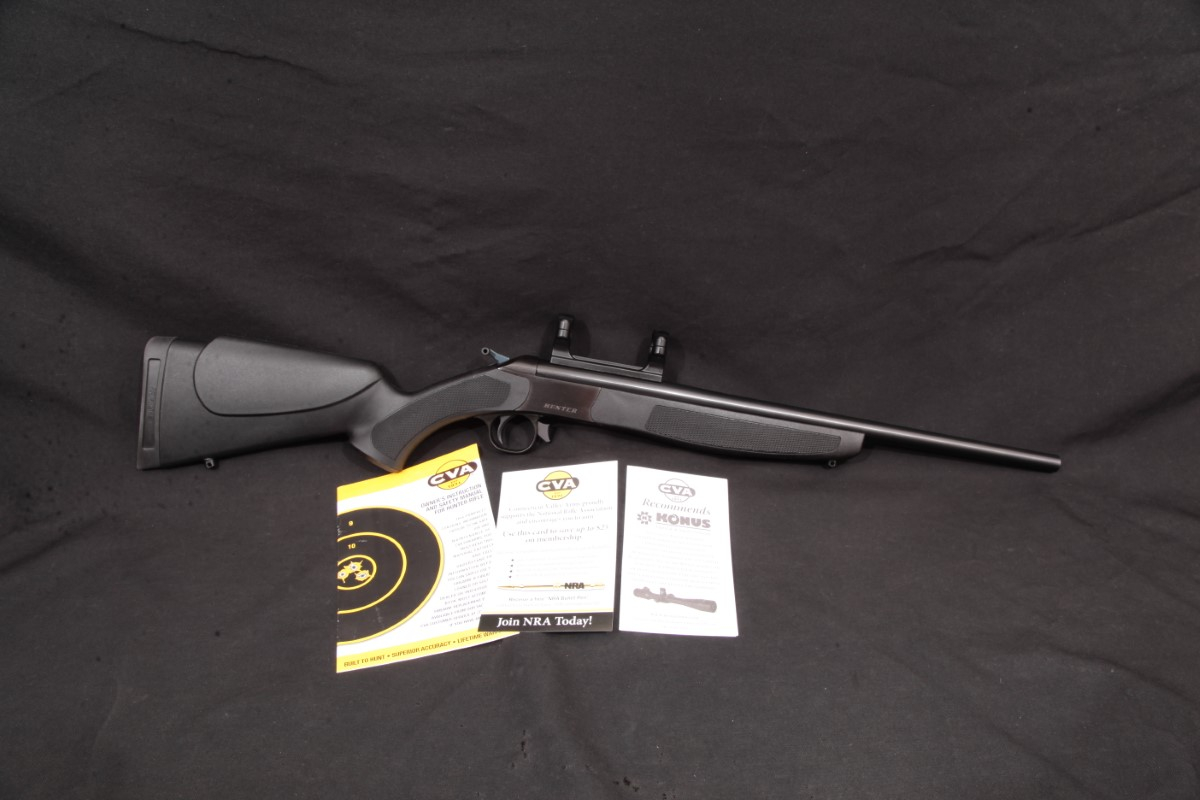 Connecticut Valley Arms Cva Hunter Compact, Blue 20 Single Shot Top ...