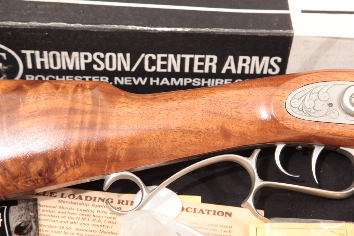 Thompson / Center Arms Hawken Cougar, Blue & Coin Finish 28 Single Shot ...