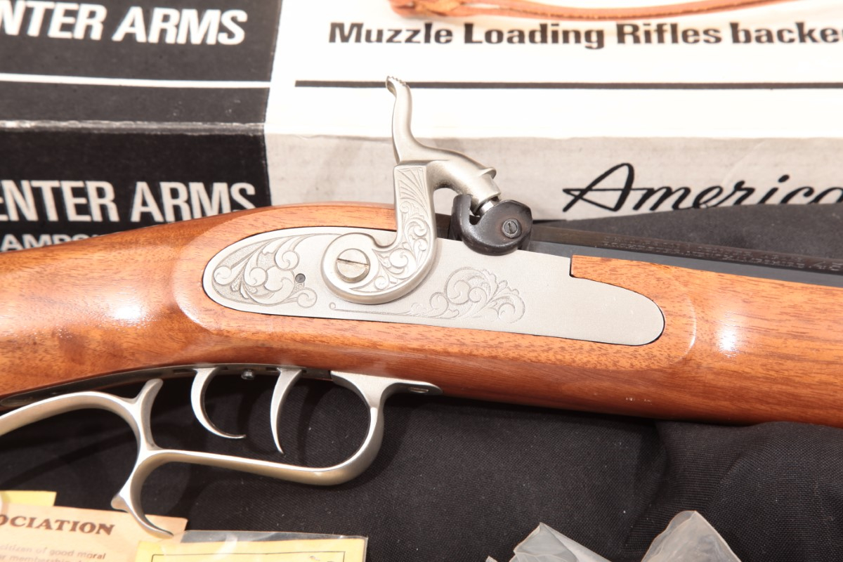 Thompson / Center Arms Hawken Cougar, Blue & Coin Finish 28 Single Shot ...