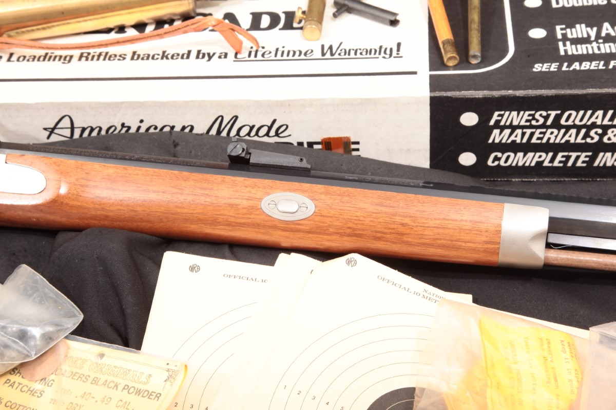 Thompson / Center Arms Hawken Cougar, Blue & Coin Finish 28 Single Shot ...