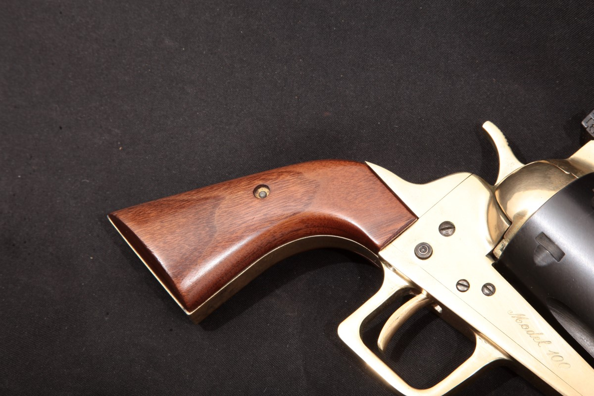 Century Mfg Inc. Model 100, Blue & Brass 10" Single Action Sa Single ...