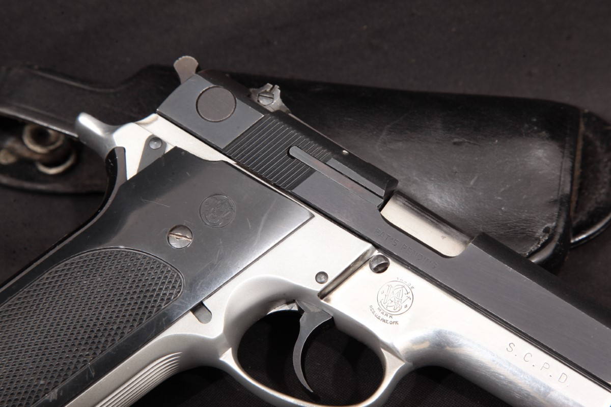 Pictures: Smith & Wesson S&W Model 59 S.C.P.D. Santa Clara PD Marked ...