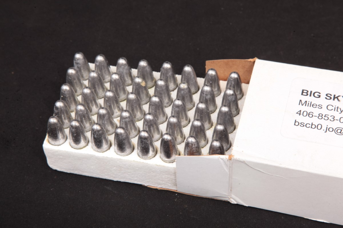 296x .45 Caliber Big Sky .459" Dia. 528 Grain Lead Round Nose Bullets ...