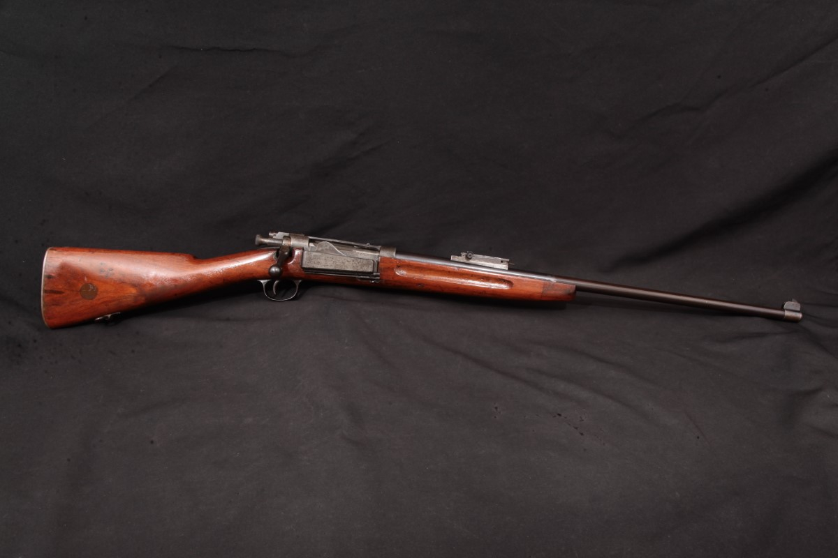 Springfield Armory Krag Model 1898, Blue 25 Sporterized Military Bolt ...