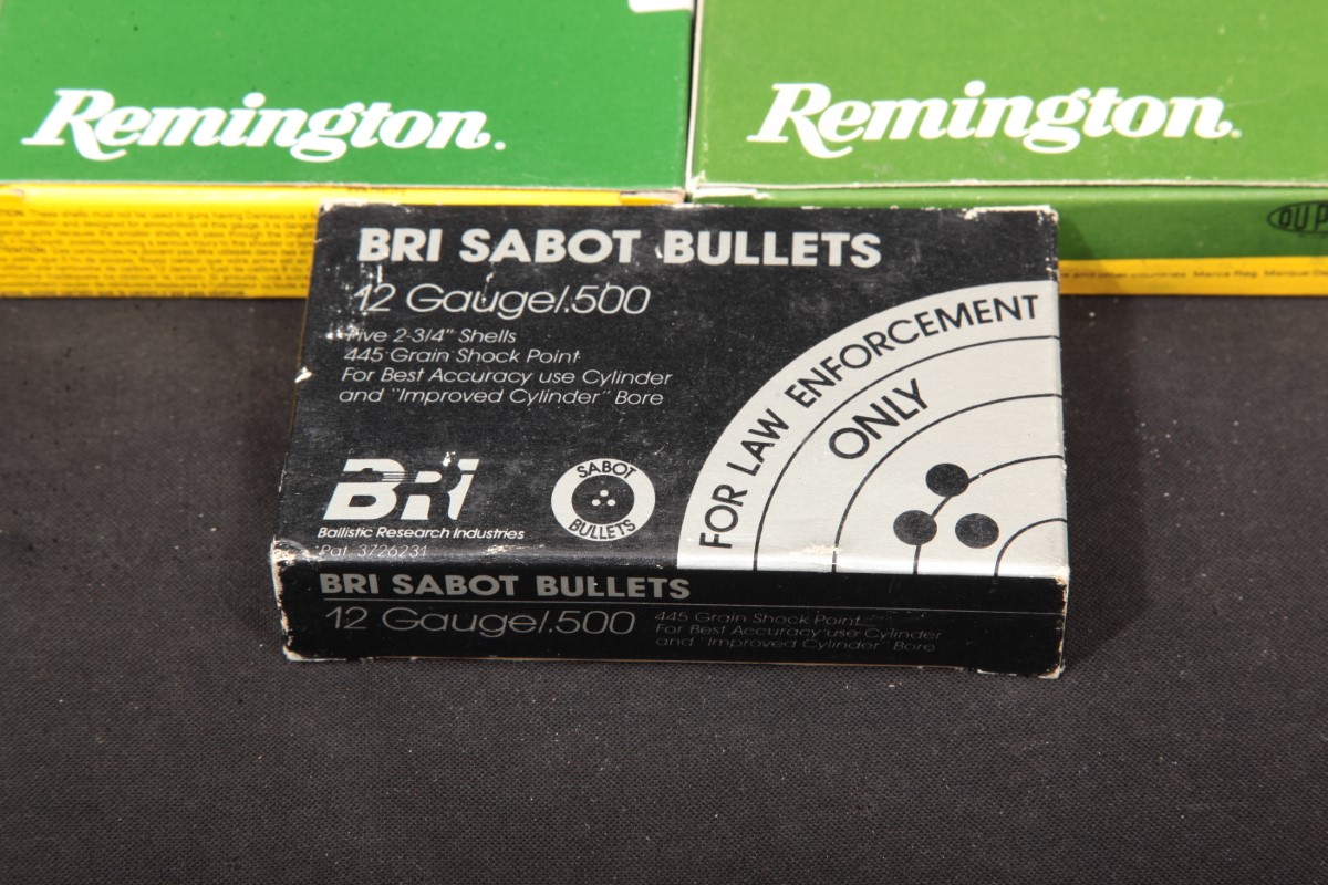 55x 12 Gauge 1 Oz. Lead Slugs Win, Rem, Bri Ammunition 12 Ga. Rifled ...