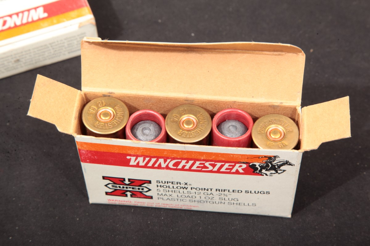 55x 12 Gauge 1 Oz. Lead Slugs Win, Rem, Bri Ammunition 12 Ga. Rifled ...