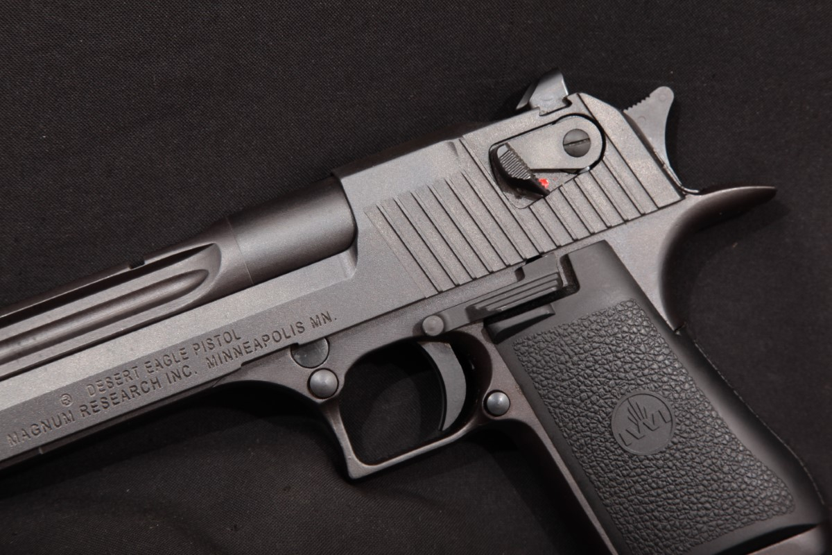 Iwi Isreal Magnum Research Desert Eagle De44ca, Black 6" Gas Operated ...