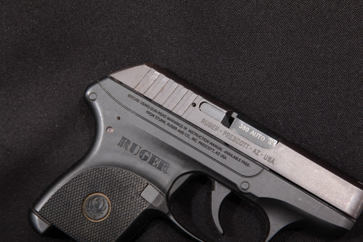 Sturm, Ruger & Co. Lcp Lightweight Compact Pistol, Blue & Black Nylon ...