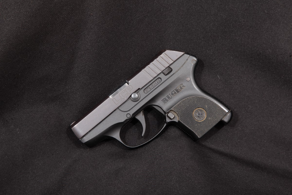 Sturm, Ruger & Co. Lcp Lightweight Compact Pistol, Blue & Black Nylon ...