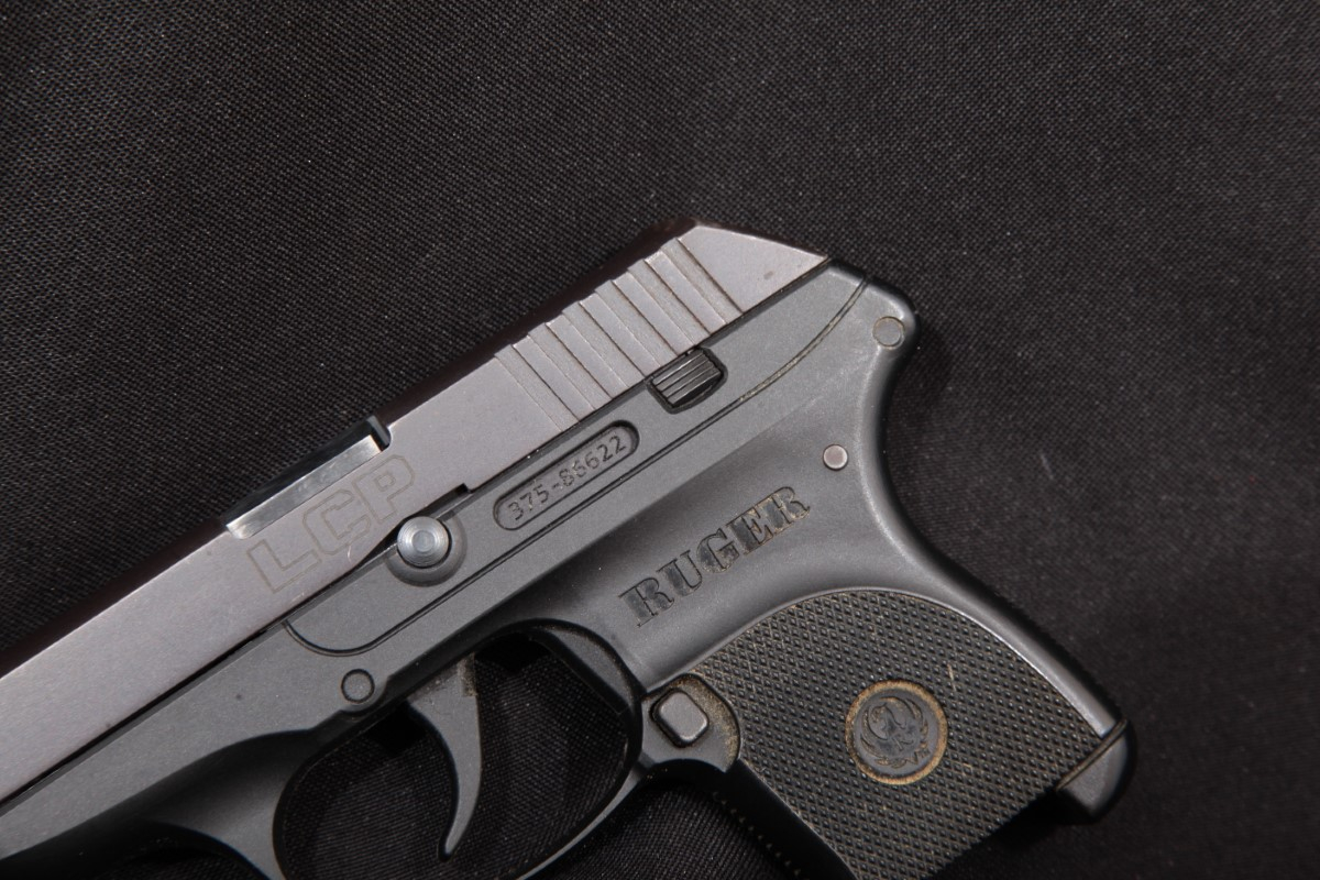 Sturm, Ruger & Co. Lcp Lightweight Compact Pistol, Blue & Black Nylon ...