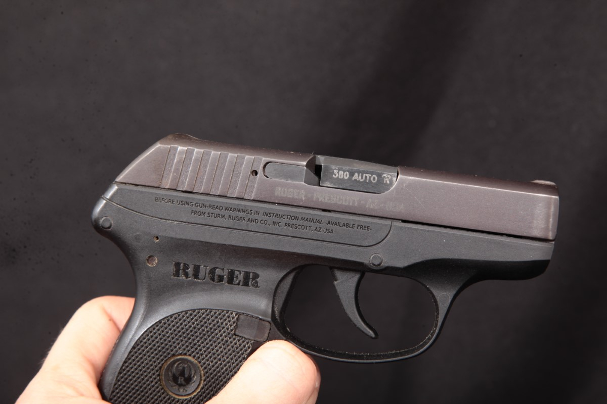 Sturm, Ruger & Co. Lcp Lightweight Compact Pistol, Blue & Black Nylon ...