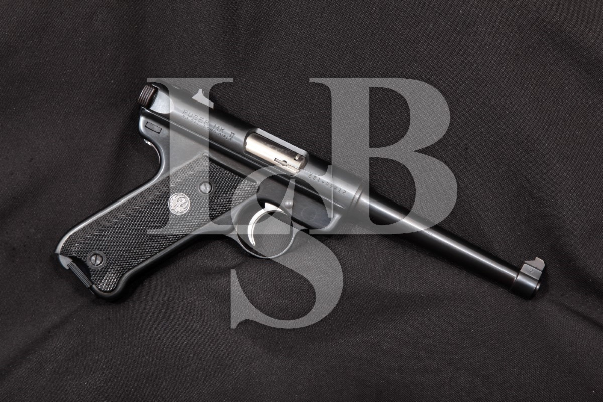Sturm, Ruger & Co. Mark II Standard MK 2 MKII, Blue 6” Removable ...