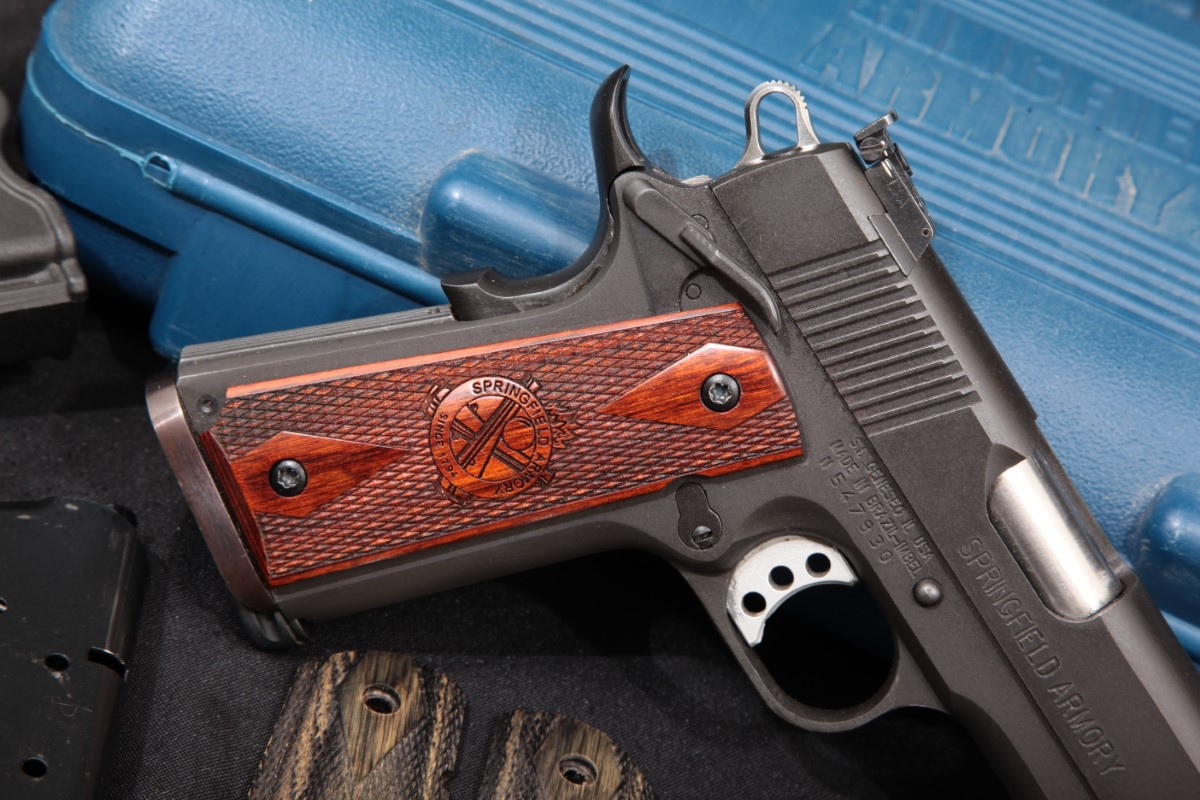 Springfield Armory 1911 Loaded 1911a1 1911a-1, Parkerized 5 Removable ...