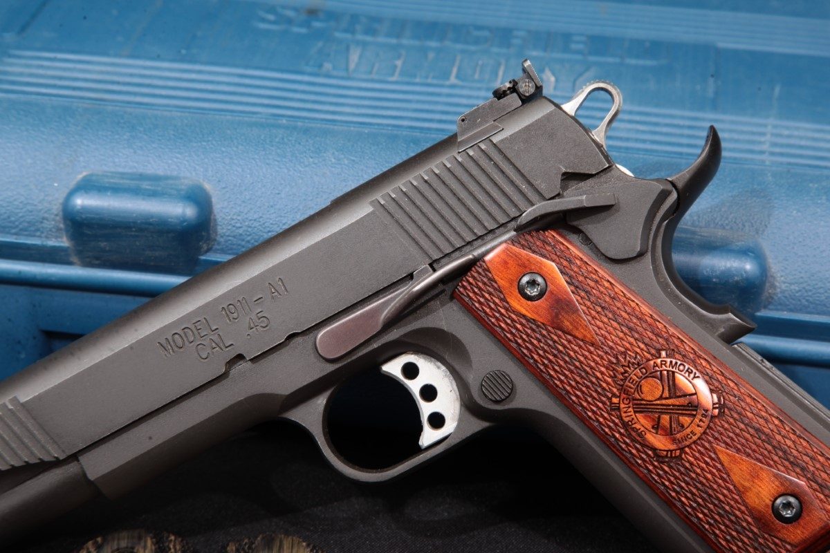 Springfield Armory 1911 Loaded 1911a1 1911a-1, Parkerized 5 Removable ...