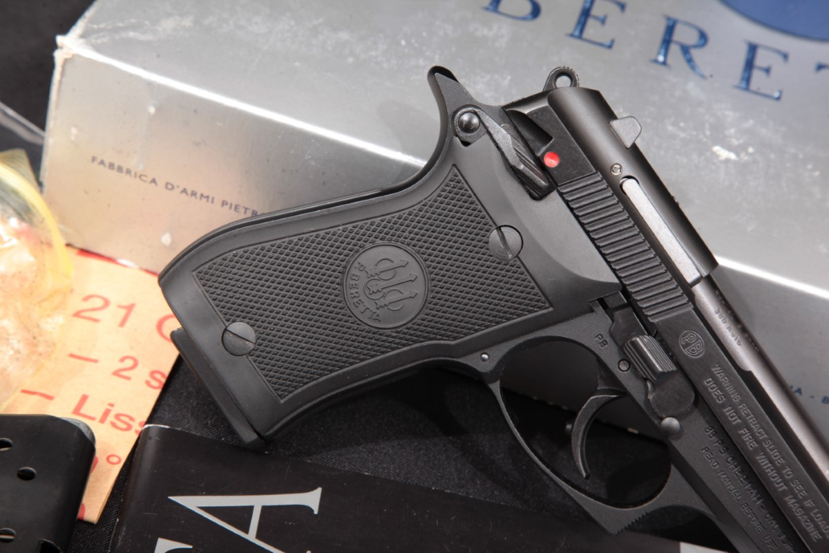 Beretta 85 Fs Cheetah 85fs, Black Bruniton & Alloy 3.82 Removable Mag ...