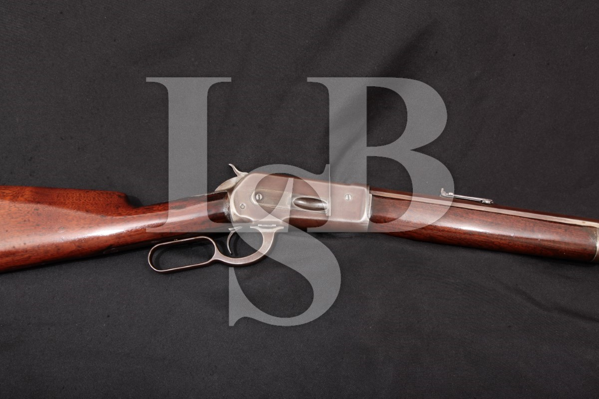 Winchester Model 1886 `86 Rifle, Blue 26" Octagonal Lever Action Rifle ...